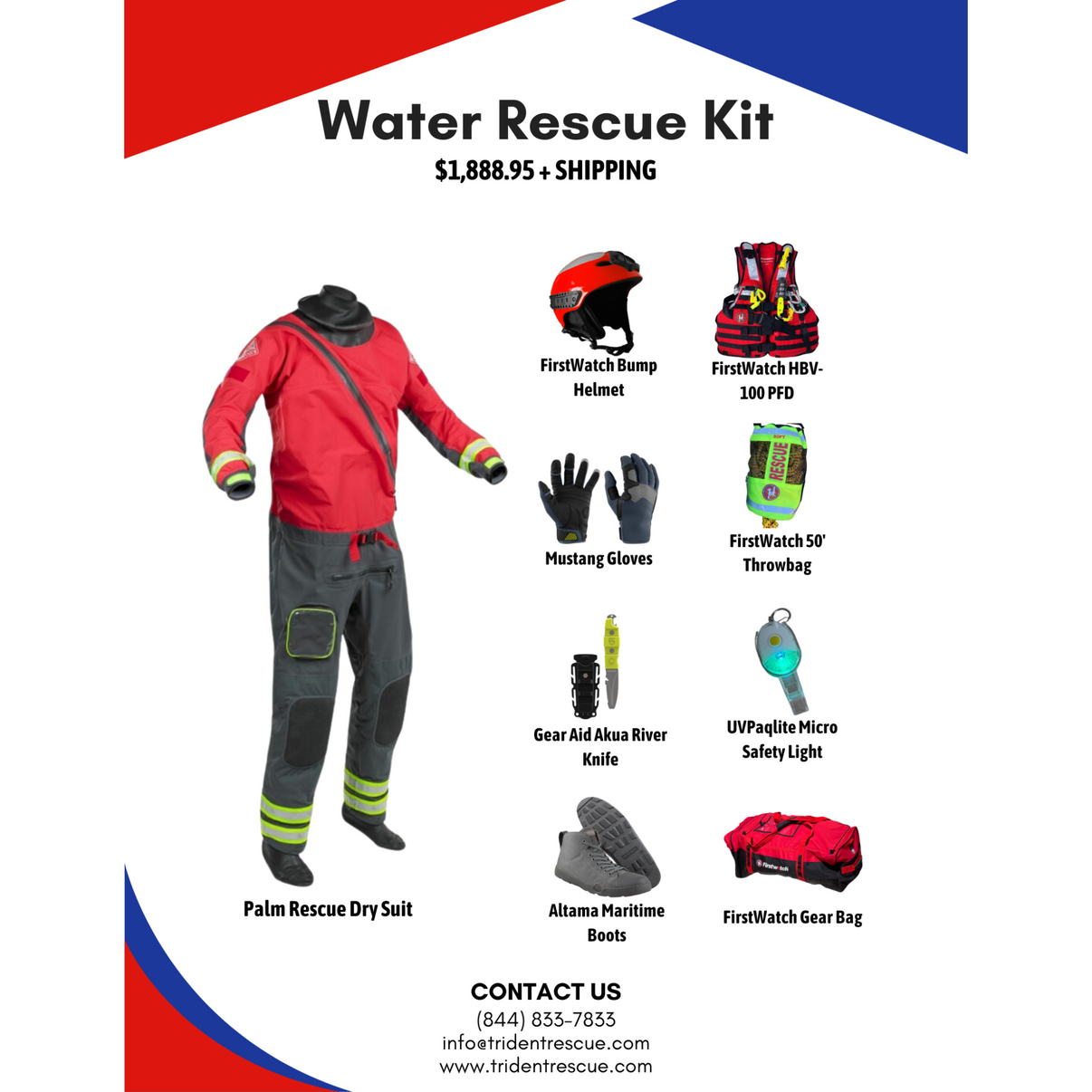 Trident Rescue Water Rescue Kit – TRIDENT RESCUE